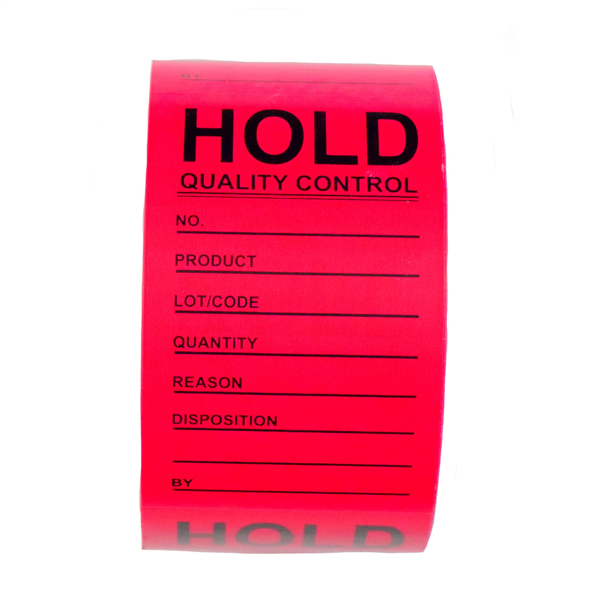 Red Writable "Hold Quality Control" Labels - 3" by 5" - 500 ct – Big Doings